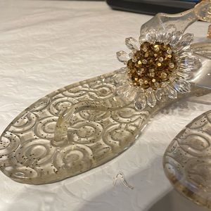 Coach | Shoes | Coach Samara Beach Sandals Flats Size 5 | Poshmark